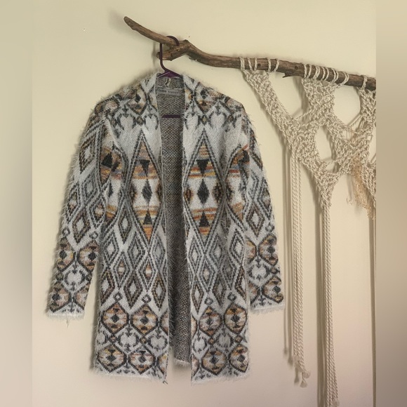 Absolutely Famous | Sweaters | Furry Cardigan Sweater | Poshmark